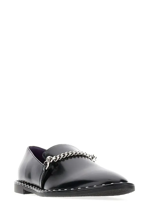 Stella McCartney Chain Detail Studded Loafers