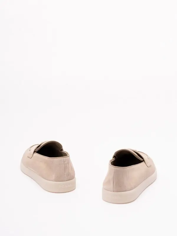 Prada Suede Loafers