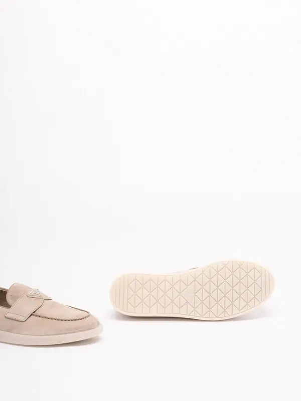 Prada Suede Loafers