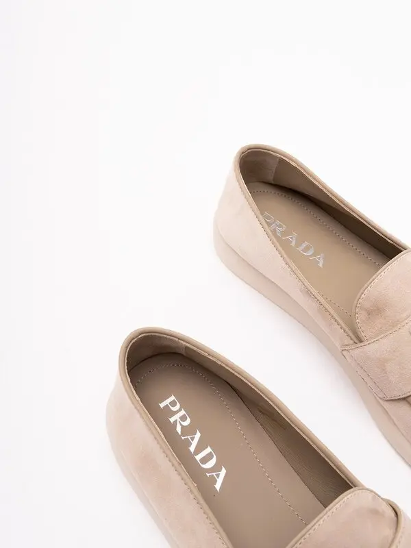Prada Suede Loafers