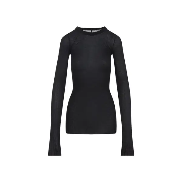Rick Owens Ribbed Long Sleeve T-shirt