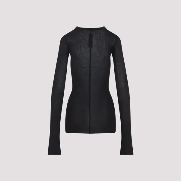 Rick Owens Ribbed Long Sleeve T-shirt