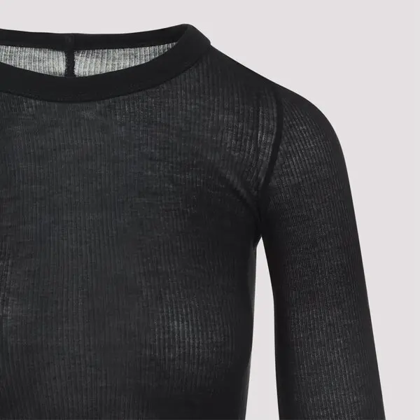 Rick Owens Ribbed Long Sleeve T-shirt