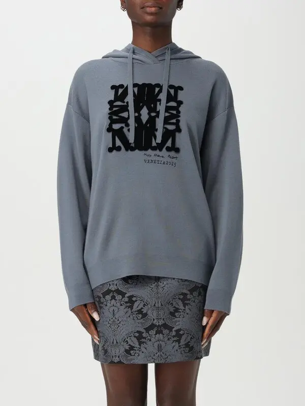 Max Mara Water Hoodie - Blue
