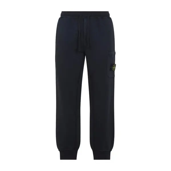 Stone Island Cotton Pants - Blue