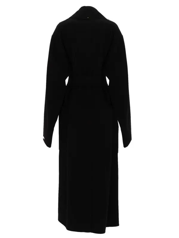 Sportmax Belted Virgin Wool Coat