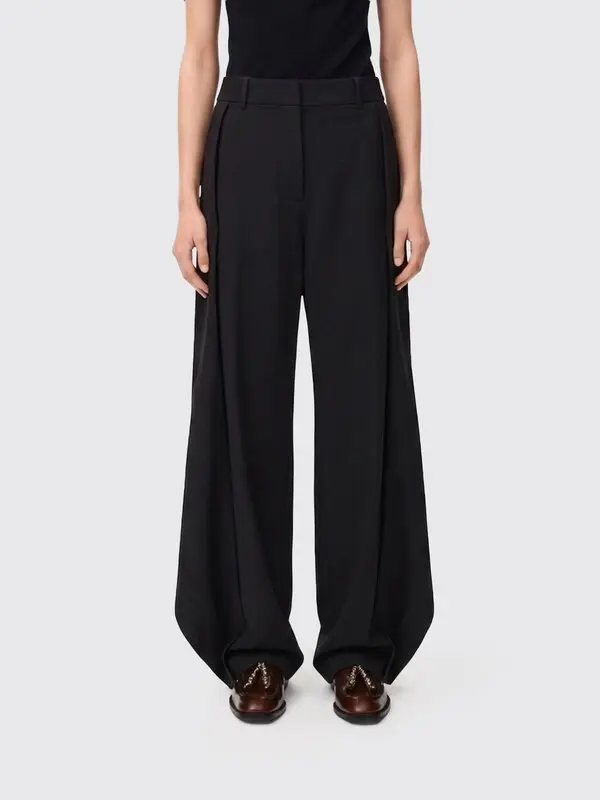 Loewe Tailored Wide Leg Pants - Black