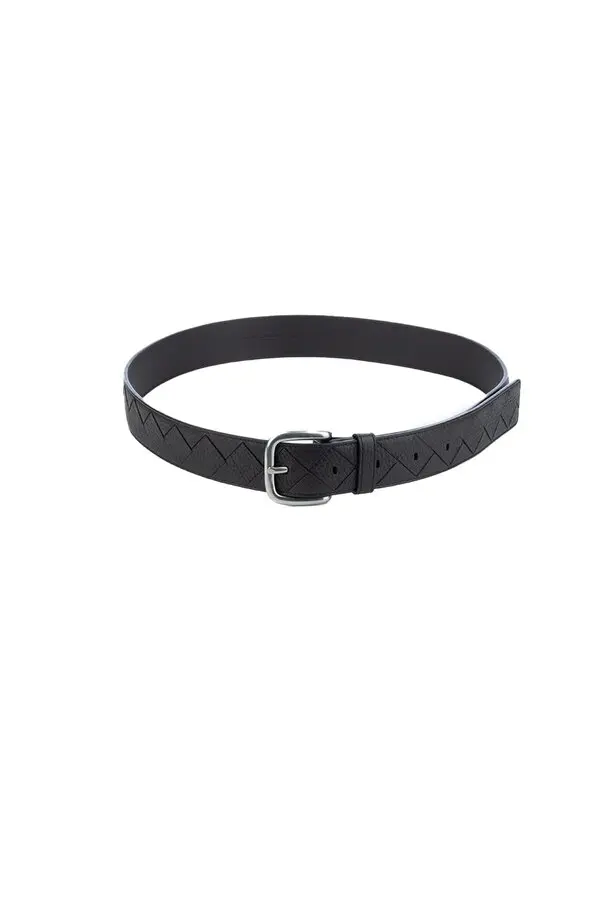 Bottega Veneta Woven Leather Belt - Multicolor