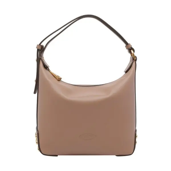 TOD'S Mini Metal Dots Handbag - Cream