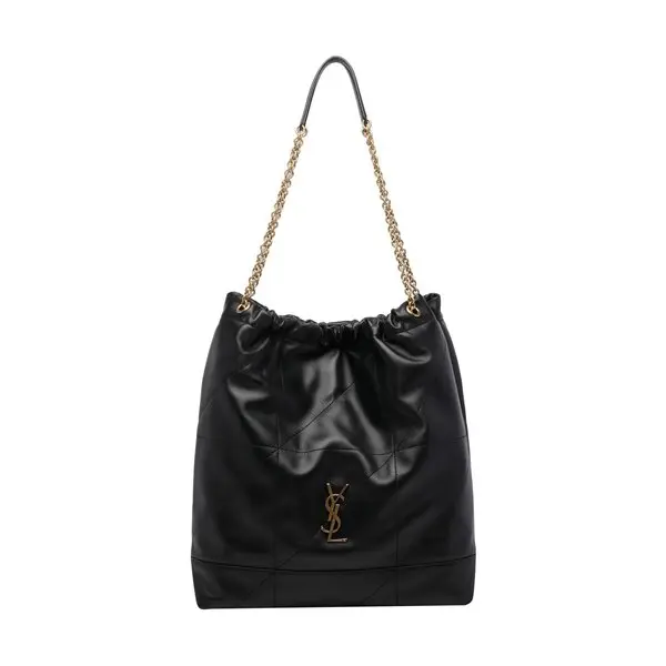 Saint Laurent Big Jamie Pochon Quilted Lamb Leather Shoulder Bag
