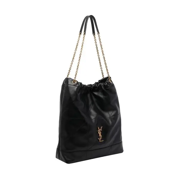 Saint Laurent Big Jamie Pochon Quilted Lamb Leather Shoulder Bag