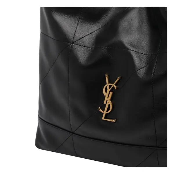 Saint Laurent Big Jamie Pochon Quilted Lamb Leather Shoulder Bag