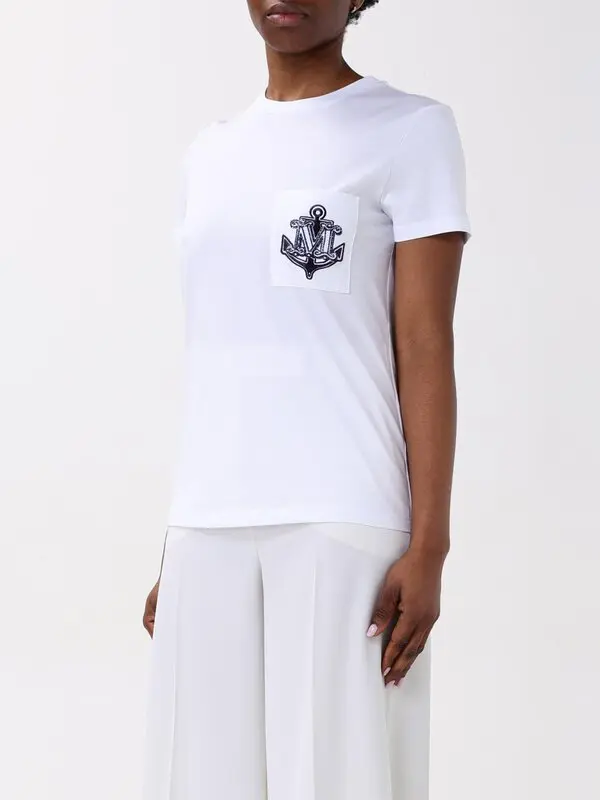 Max Mara Embellished Cotton T-shirt