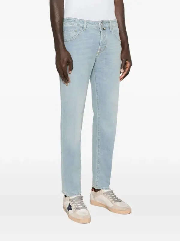Jacob Cohen Scott Cropped Slim Fit Pants