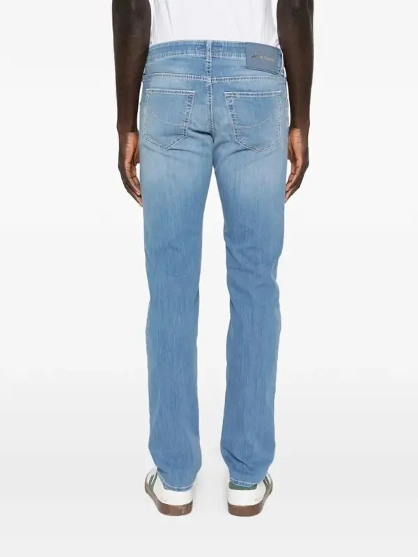 Jacob Cohen Nick Slim Fit 5-pocket Pants - Multicolor