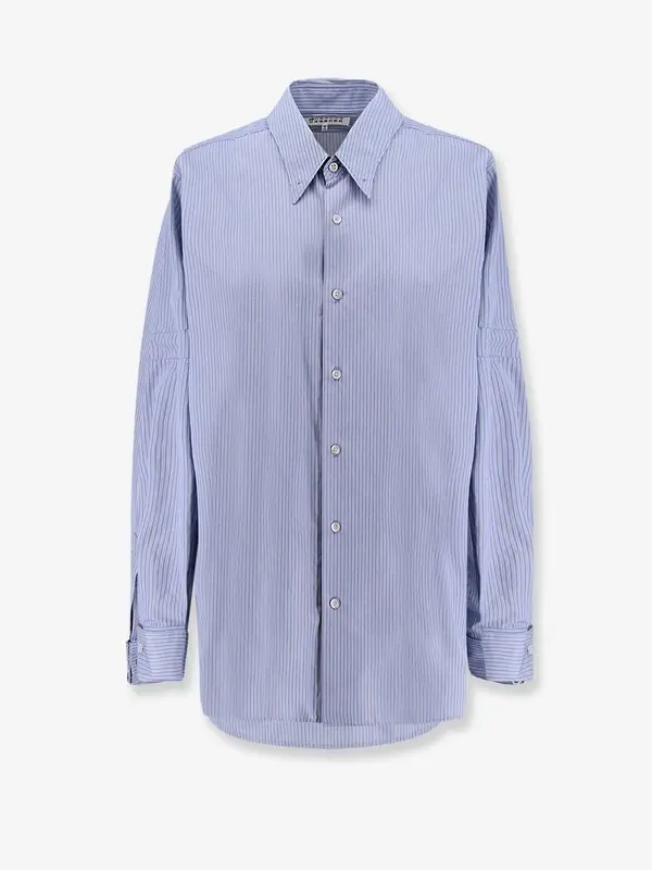 MAISON MARGIELA Striped Cotton Shirt - Multicolor