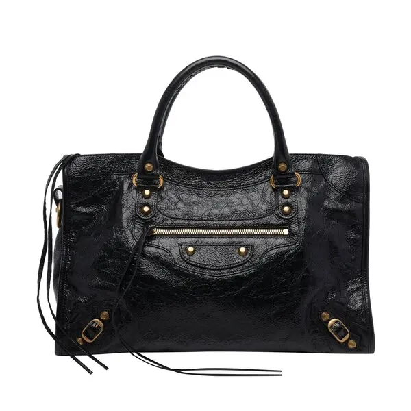 Balenciaga Medium Le City Handbag - Black