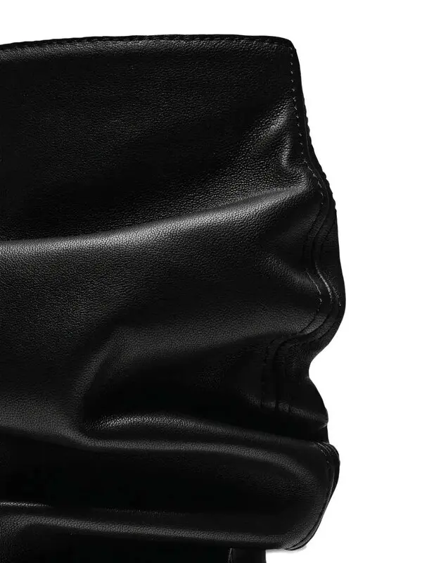 Balmain No-wedge Ankle Boots With Sculptural Heel