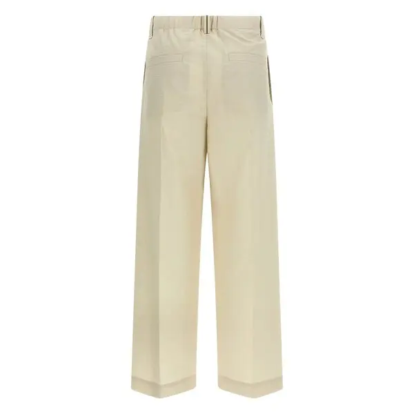 Brunello Cucinelli Tailored Pleated Trousers - Cream
