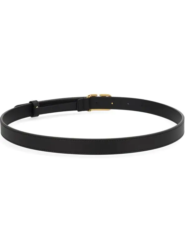 Valentino Garavani V Logo Signature Belt - Black