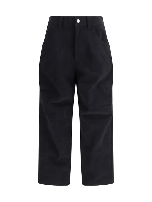 Isabel Marant Étoile Opalyna Wide-leg Cotton Twill Pants - Black