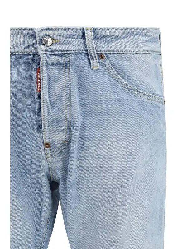 Dsquared2 Belt-loop Ripped Jeans