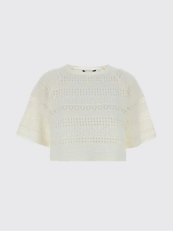 Max Mara Cropped Sweater - Cream