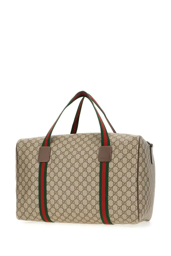 Gucci Monogrammed Travel Bag - Multicolor