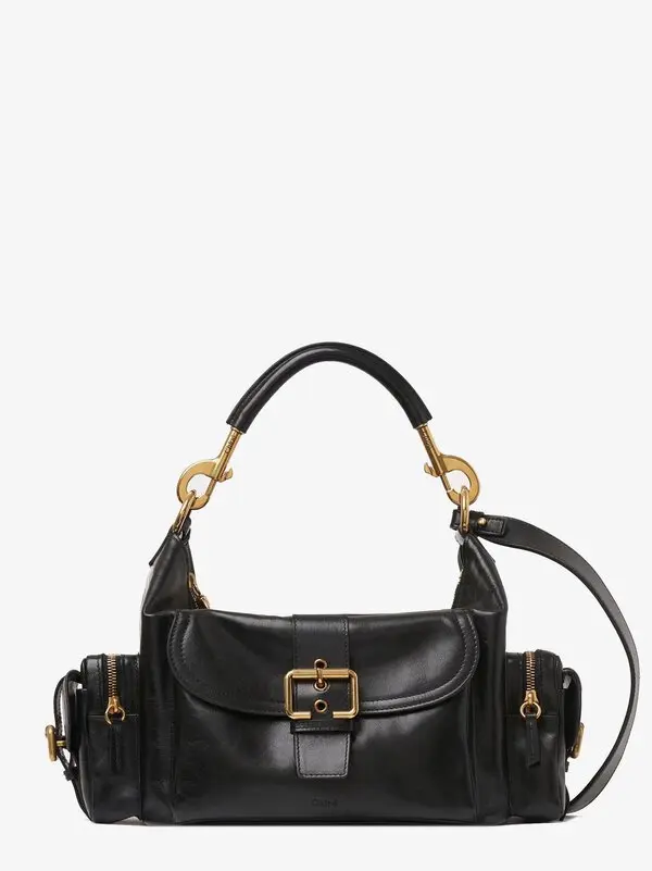 Chloé Shiny Buffalo Leather Shoulder Bag - Multicolor