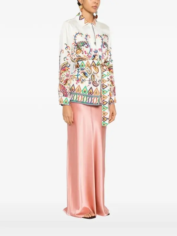 Etro Safari Jacket With Belt