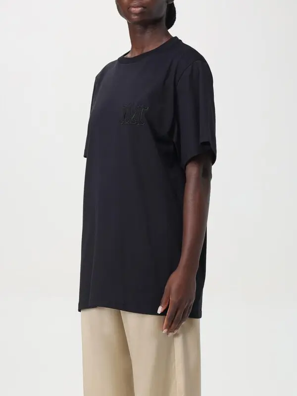 Max Mara Embroidered Logo T-shirt