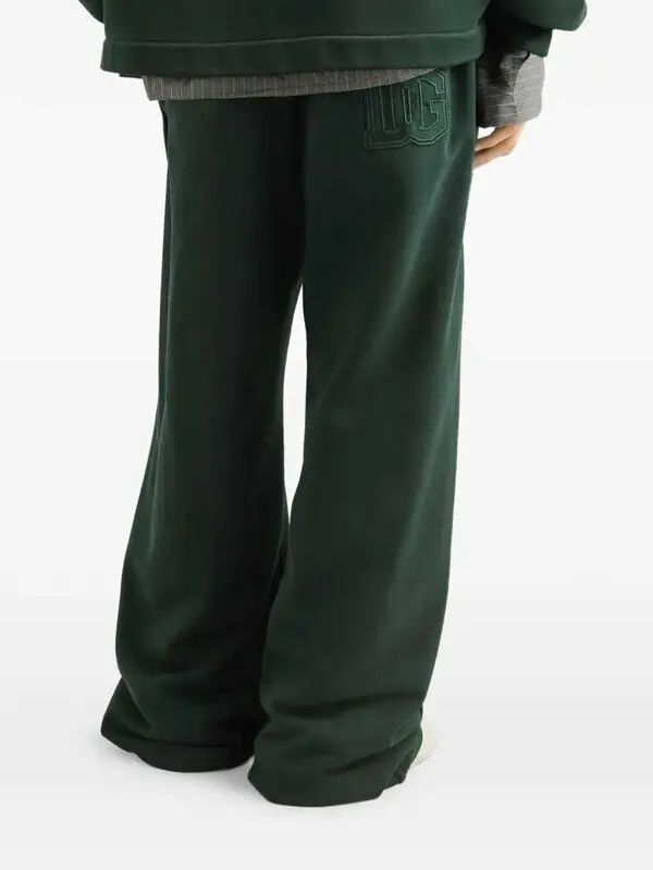 Dolce & Gabbana Jersey Drawstring Trousers - Green
