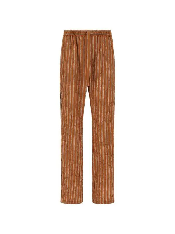 Dolce & Gabbana Straight Striped Pants - Multicolor