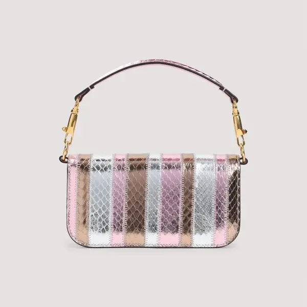 Valentino Garavani Small Snake Skin Shoulder Bag
