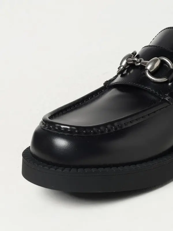Gucci Calfskin Loafers With Horsebit Detail