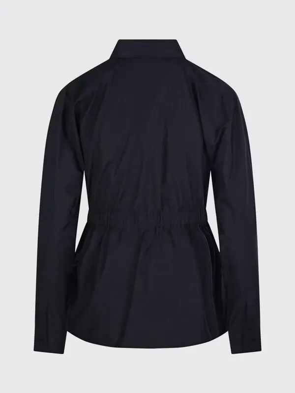 Max Mara Long Sleeve Shirt With Drawstring Waist - Black