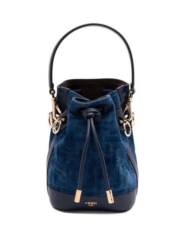 Fendi Mon Tresor Denim Mini Bag - Multicolor