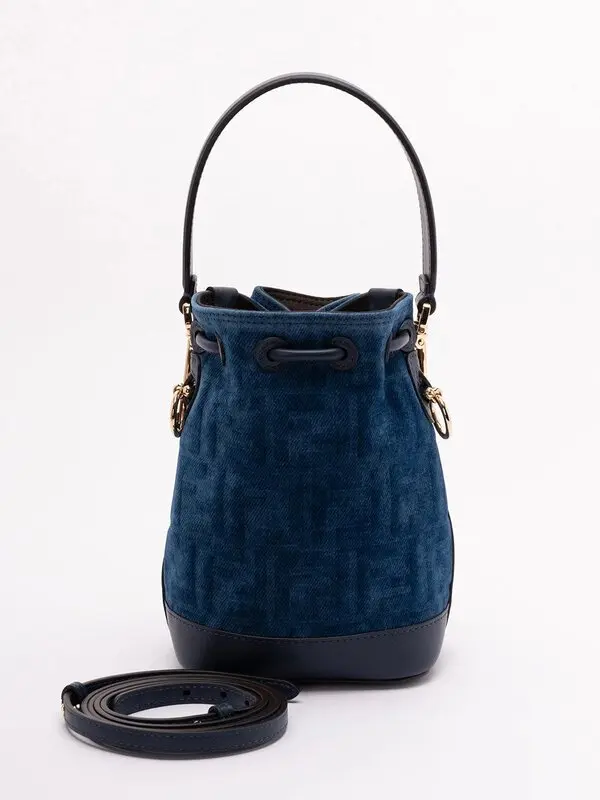 Fendi Mon Tresor Denim Mini Bag - Multicolor