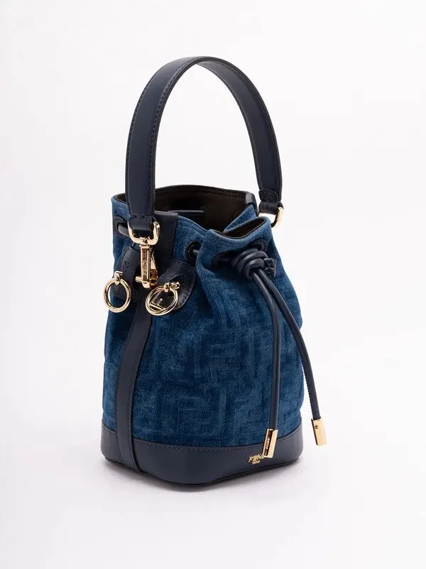 Fendi Mon Tresor Denim Mini Bag - Multicolor