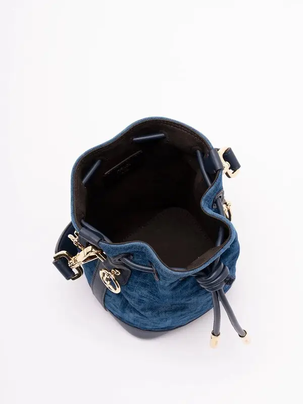 Fendi Mon Tresor Denim Mini Bag - Multicolor