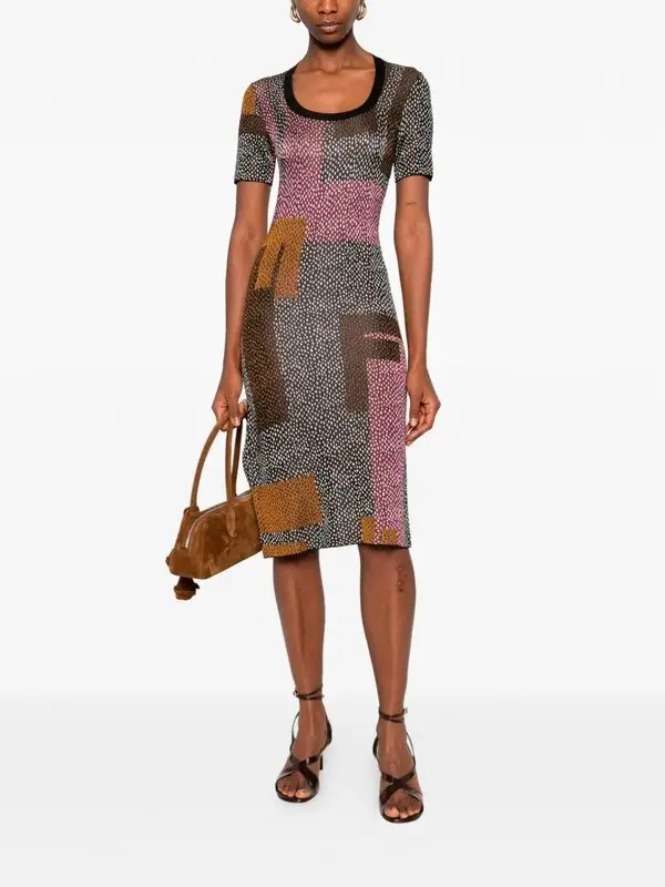 Fendi Peppered Falena Dress