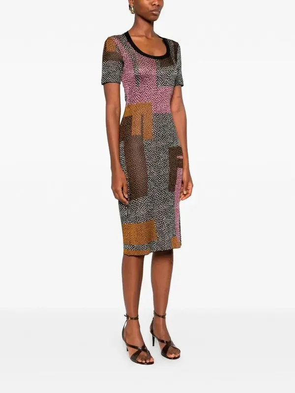 Fendi Peppered Falena Dress