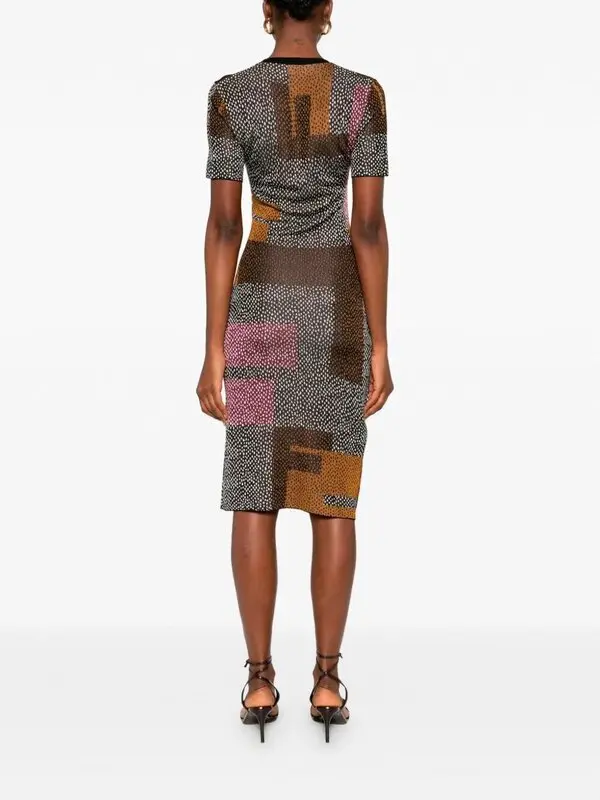 Fendi Peppered Falena Dress