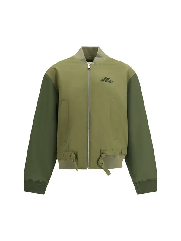 Axel Arigato Archer Bomber Jacket - Green