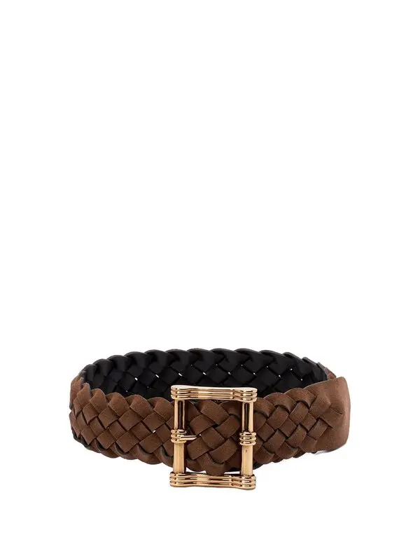 Etro Braided Leather Belt - Multicolor
