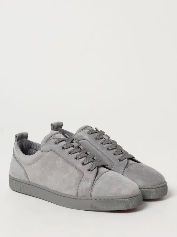 CHRISTIAN LOUBOUTIN Suede Lace-up Sneakers