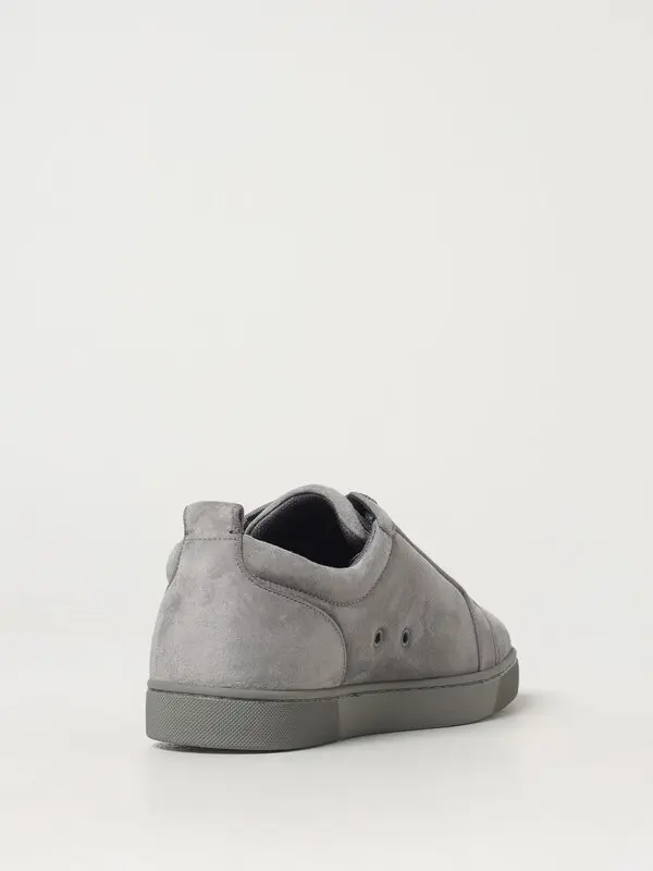 CHRISTIAN LOUBOUTIN Suede Lace-up Sneakers