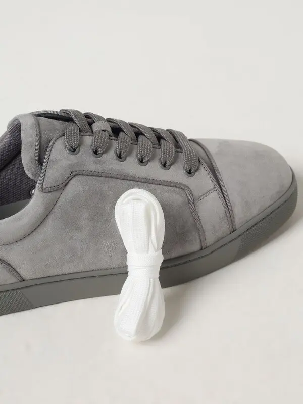 CHRISTIAN LOUBOUTIN Suede Lace-up Sneakers