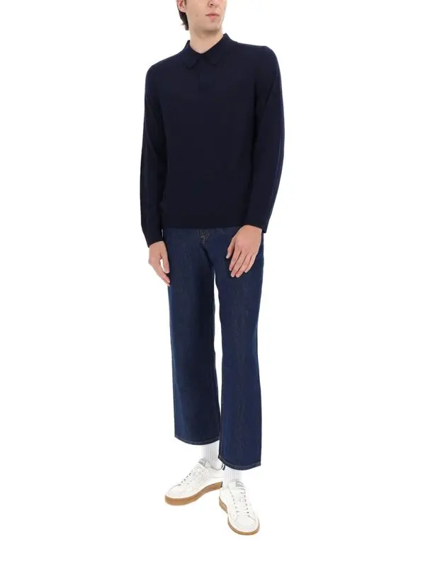 Paul Smith Merino Wool Polo Shirt