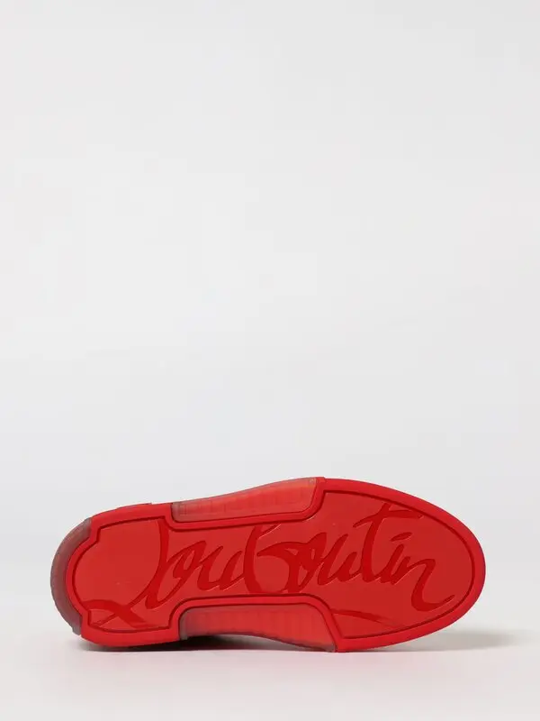 CHRISTIAN LOUBOUTIN Leather And Polyurethane Sneakers
